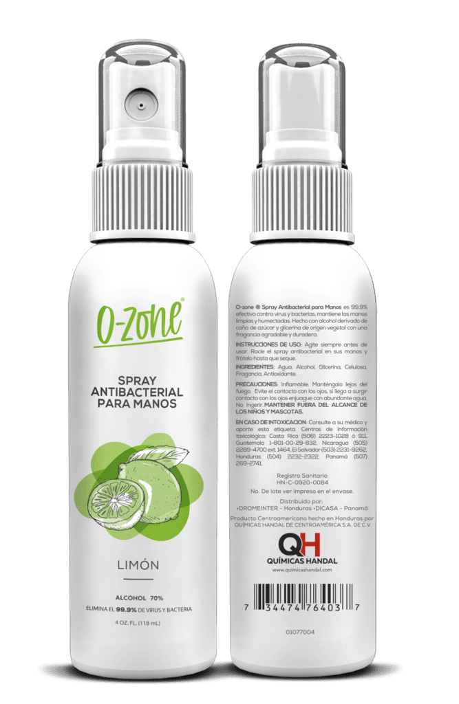 Ozone Gel antibacterial – Químicas Handal